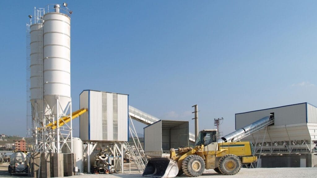Stationary Concrete Plant - MBA Asphalt Plants | Concrete Batching Plants
